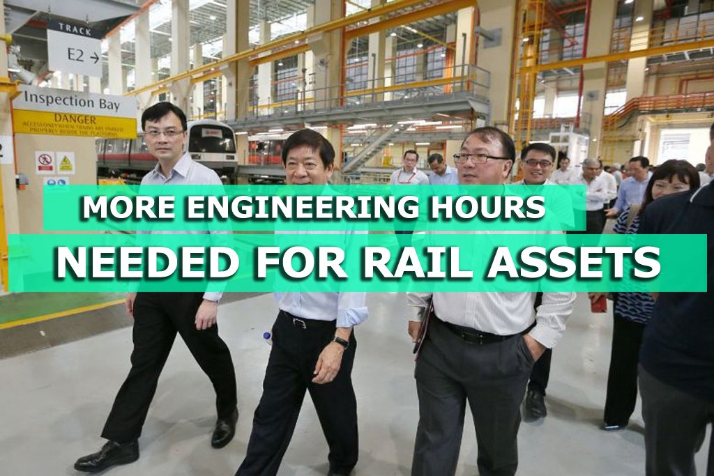 Longer engineering hours needed to ensure quick upgrading of rail assets