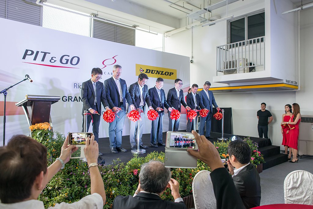 Opening of Singapore's first Pit & Go advanced car service centre