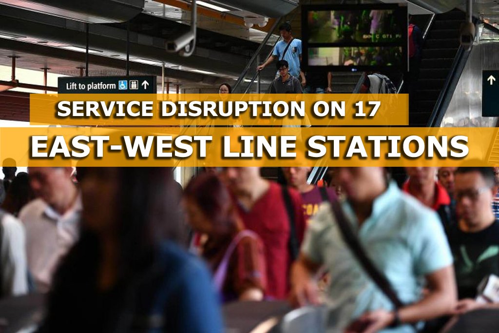 SMRT collision: Service disruption on 17 East-West Line stations ...