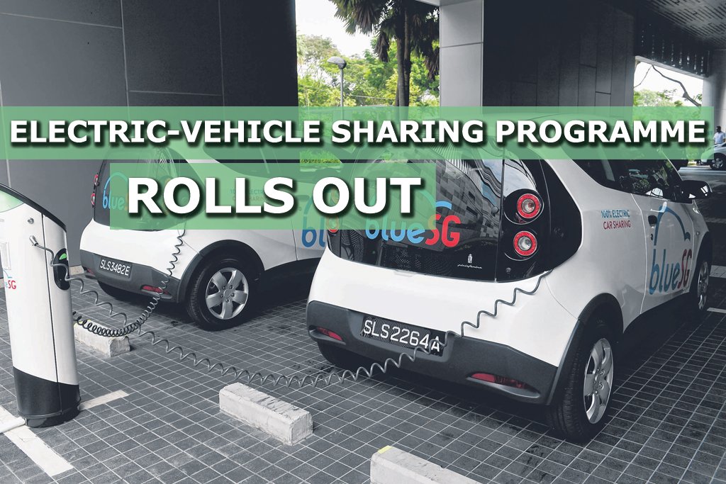 Electric-vehicle sharing programme officially rolls out with 80 cars ...