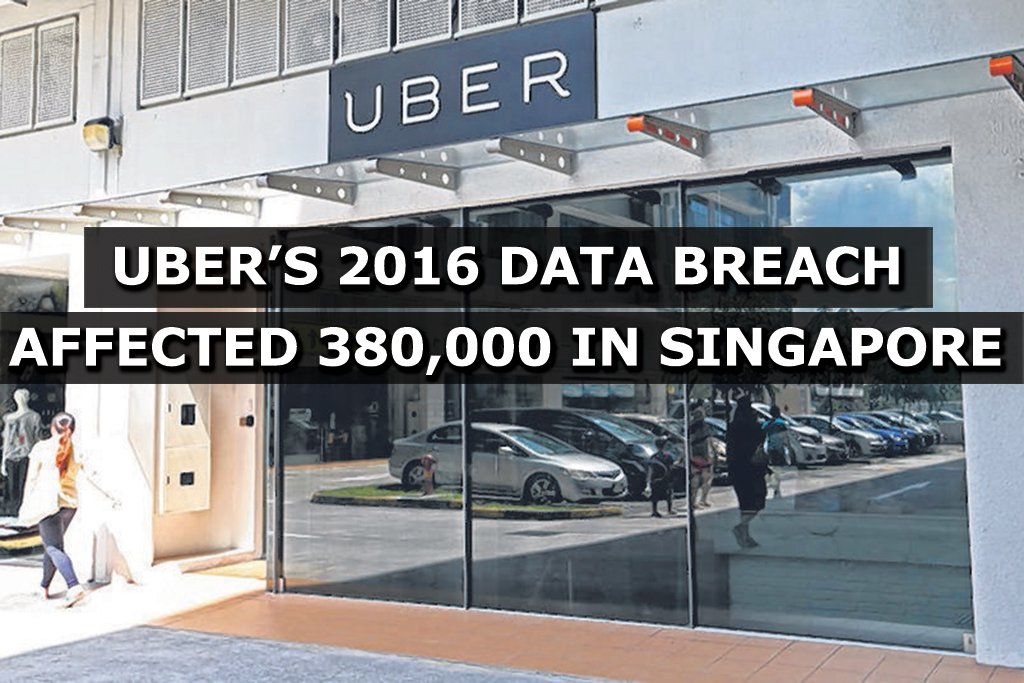 Uber's 2016 data breach affected 380,000 in Singapore