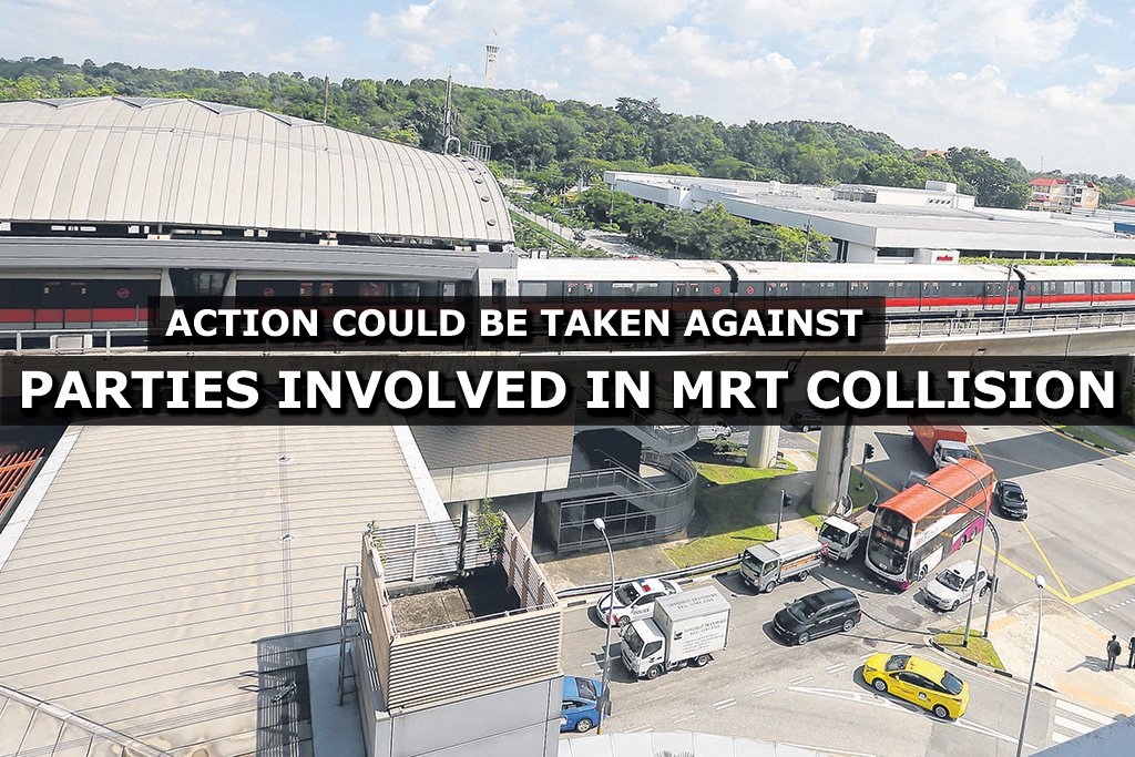 LTA reserves the right to take action against those involved in MRT ...
