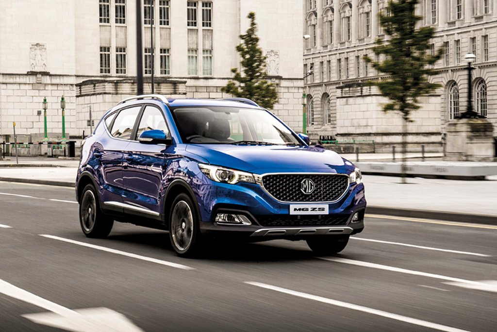 New MG ZS achieves three-star Euro NCAP rating