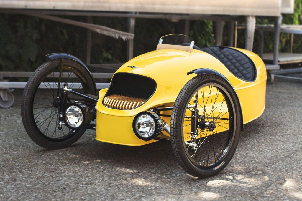 Morgan EV3 Junior is a mini three-wheeled EV for aspiring enthusiasts ...