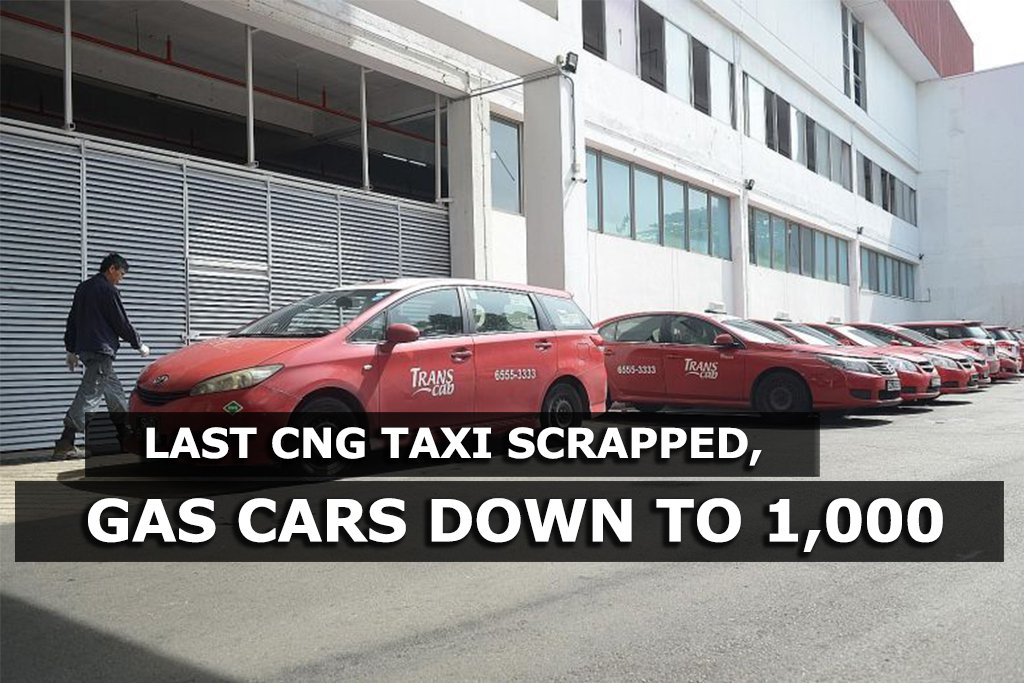 Last CNG taxi scrapped, gas cars down to 1,000