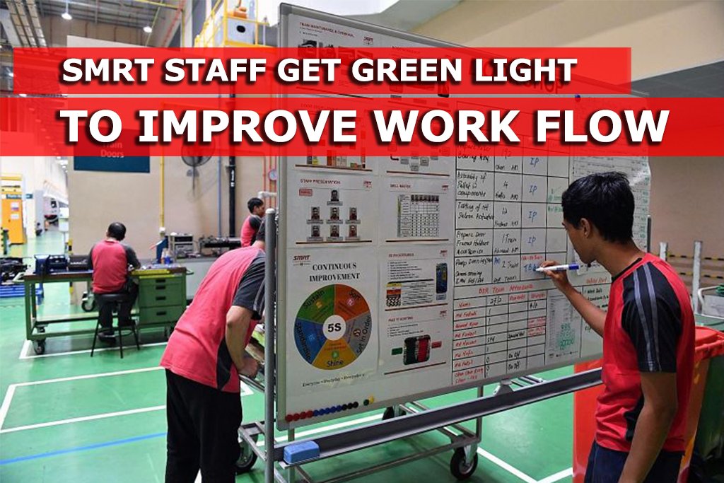 SMRT staff get green light to drive work flow improvements - Sgcarmart