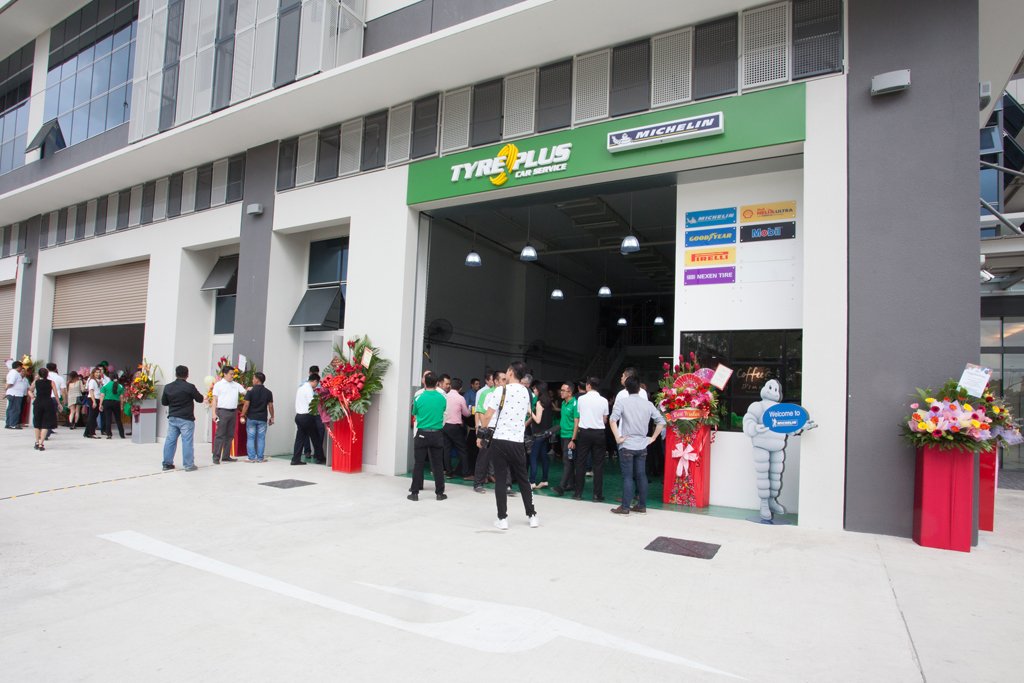 TYREPLUS opens first outlet in Singapore - Sgcarmart