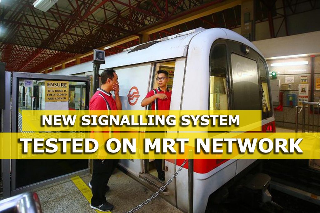 New signalling system tested on entire North-South, East-West network ...