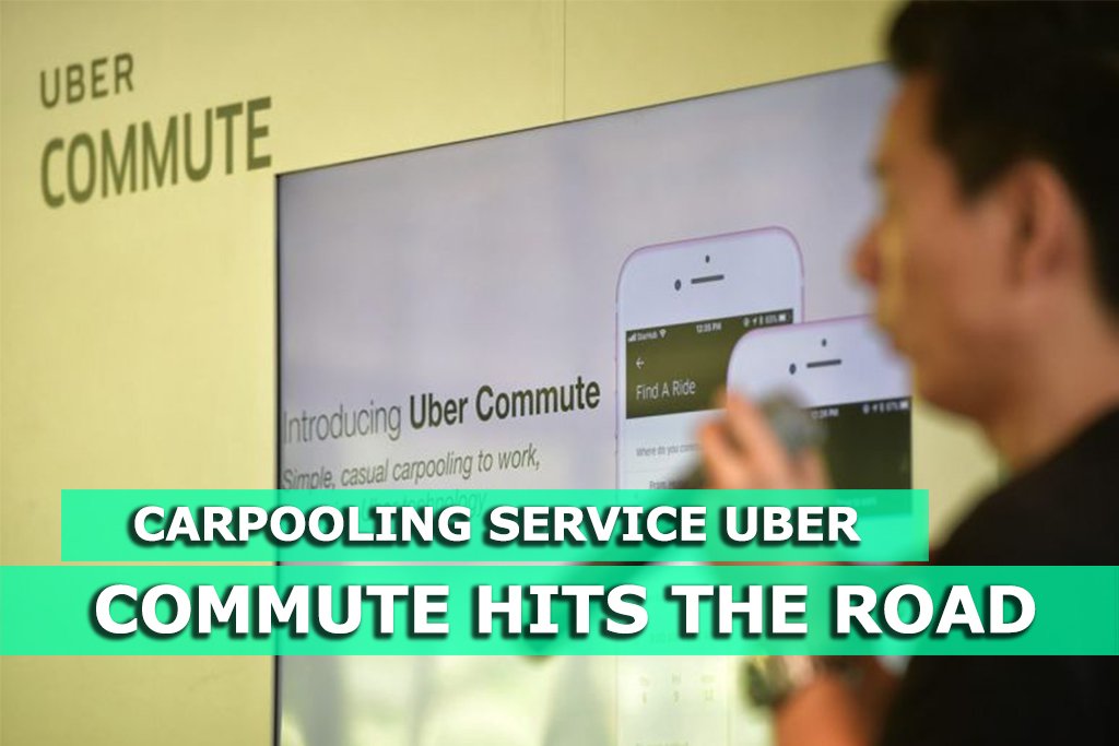 Carpooling service Uber Commute hits the road today