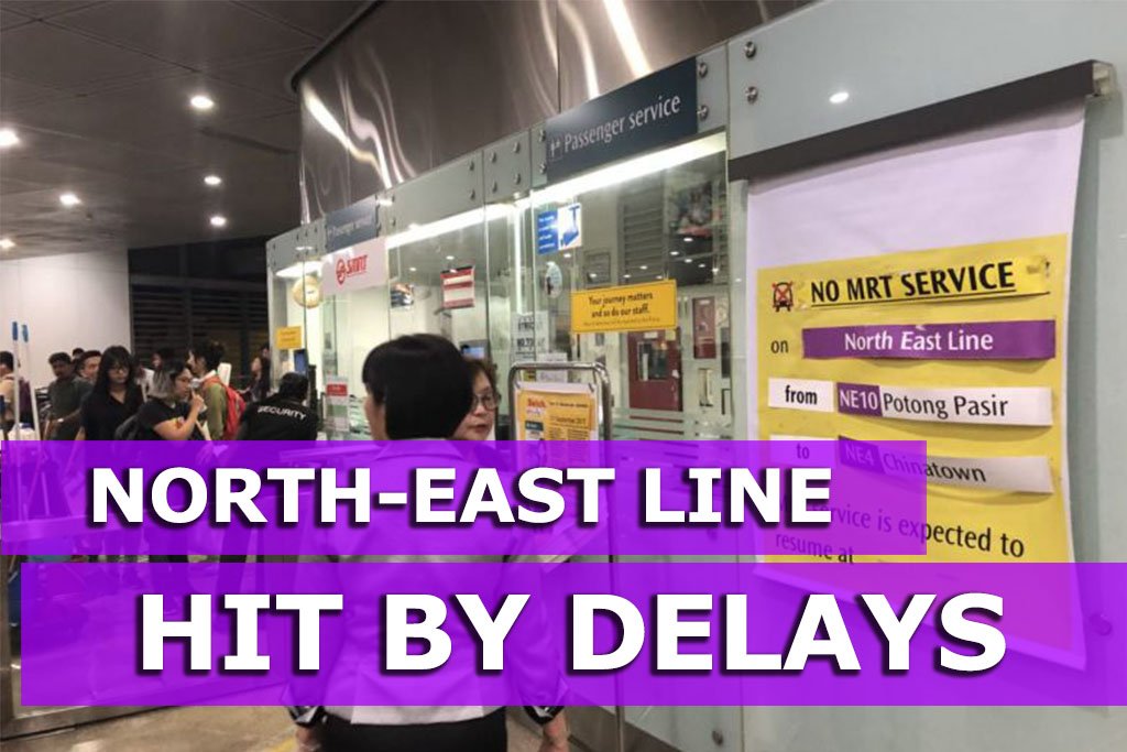 North-East Line hit by delays during morning rush hour due to train fault