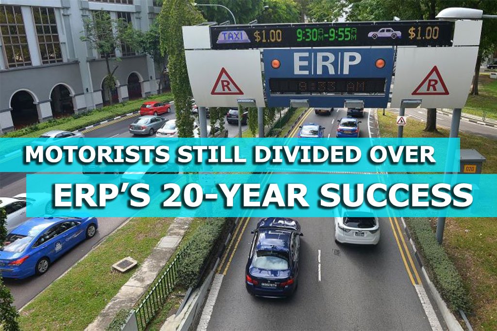 Motorists still divided over ERP's success as it turns 20
