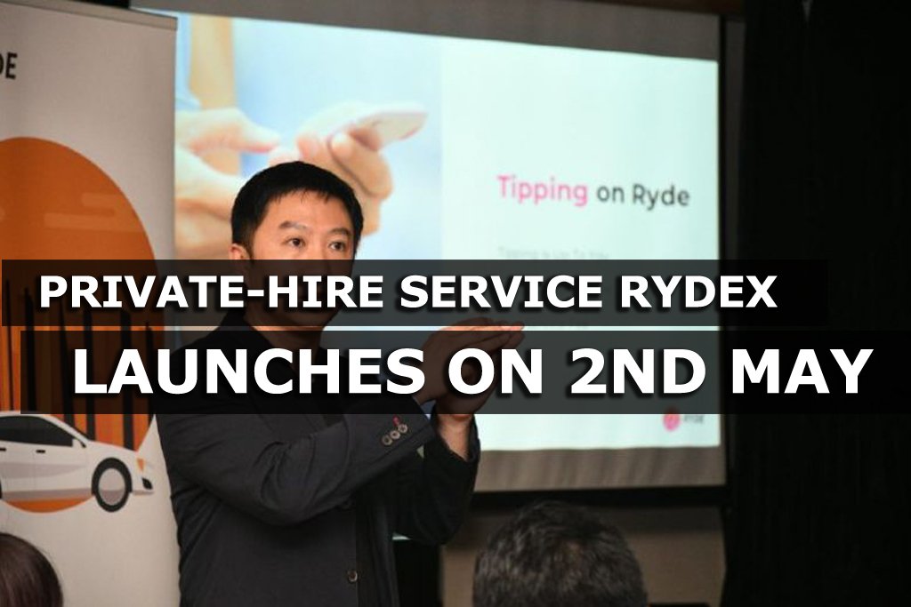 Ryde to launch private-hire car service RydeX on 2nd May