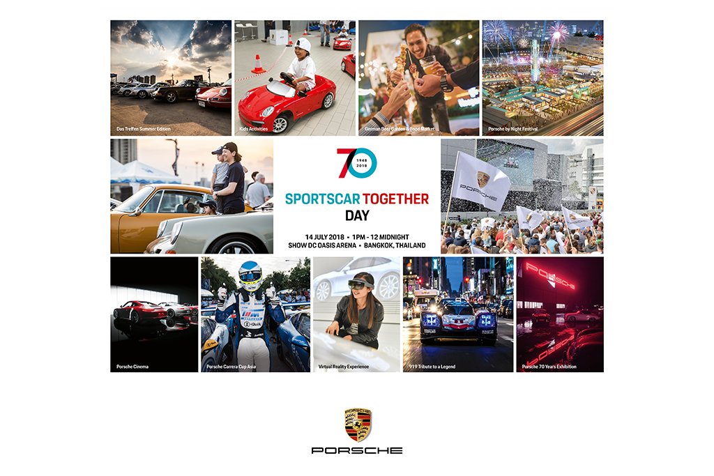 Largest gathering of Porsche fans in SEA for the brand's 70th ...