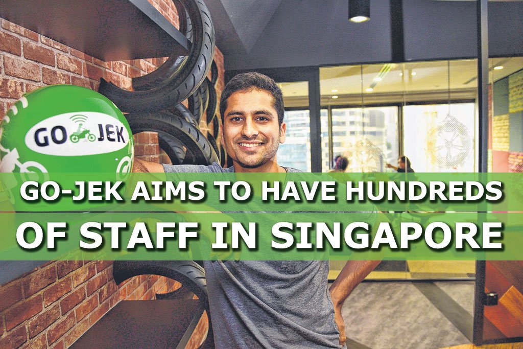 Go-Jek aims to have hundreds of staff in Singapore