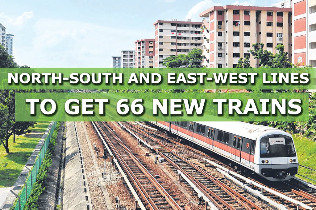 North-South and East-West lines to get 66 new trains - Sgcarmart