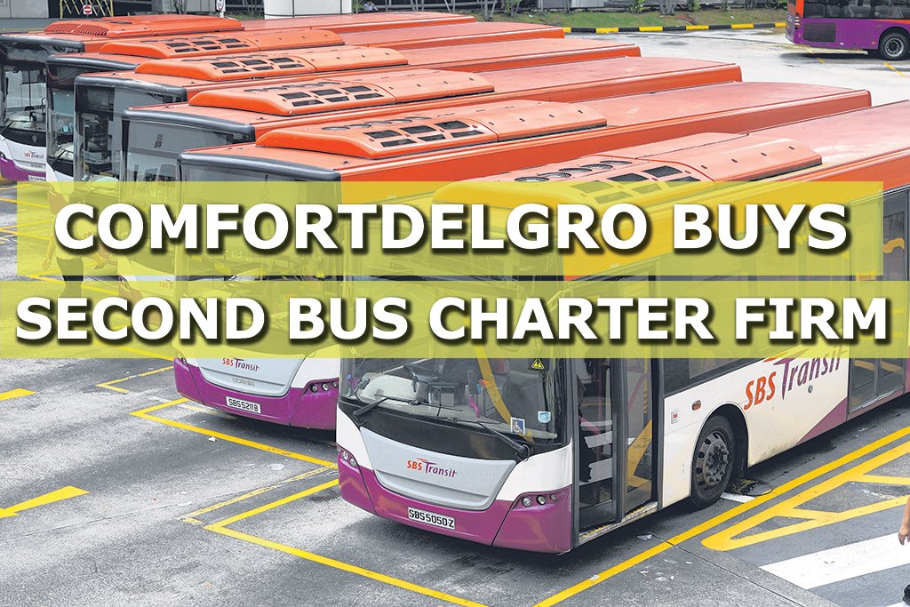 ComfortDelGro buys second bus charter firm in three months