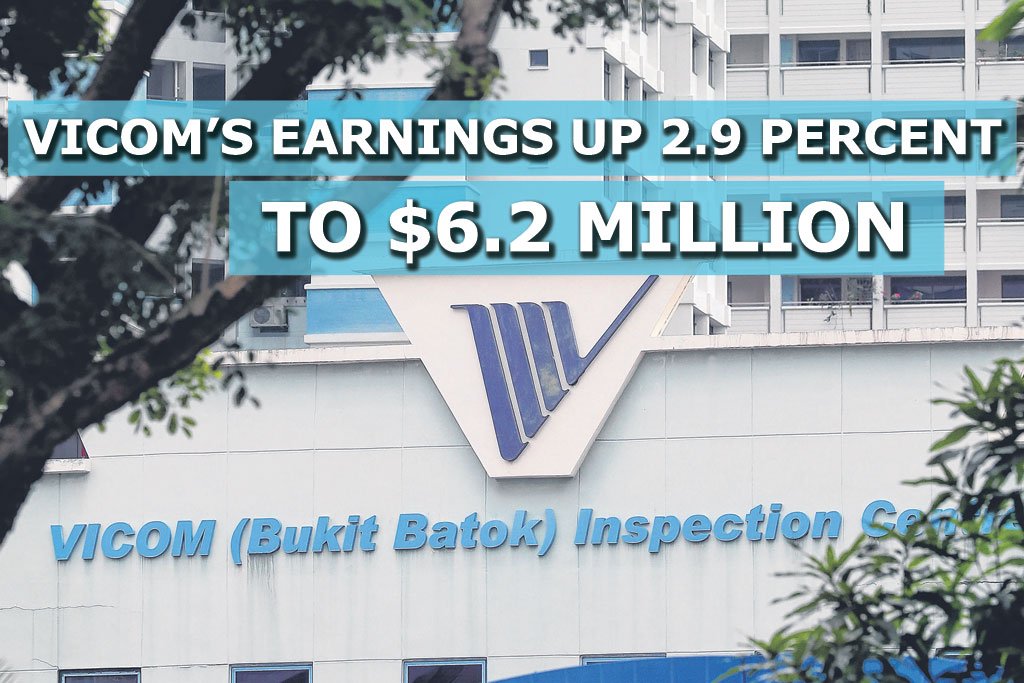 Vicom's earnings up 2.9% to $6.2 million - Sgcarmart