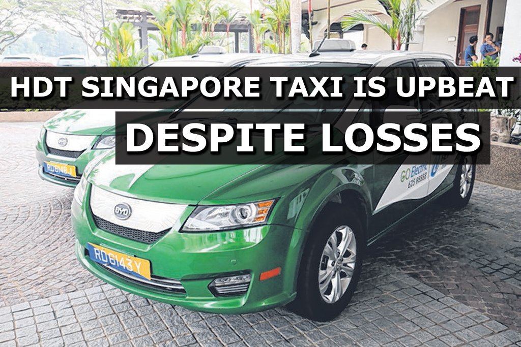 New taxi operator all-electric HDT upbeat despite losses - Sgcarmart