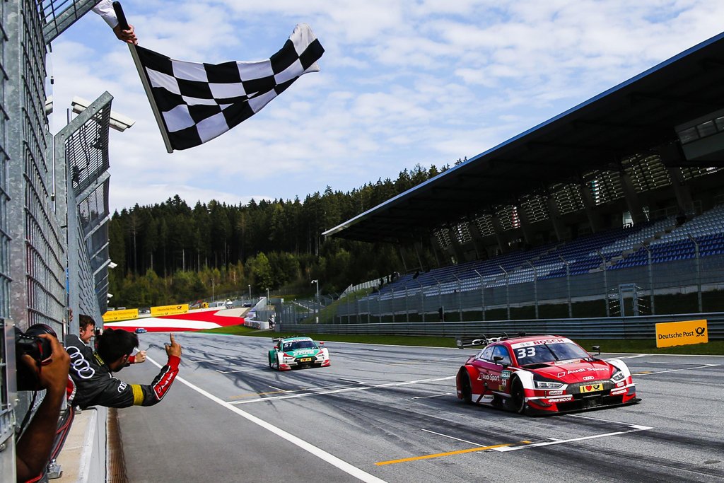 Audi celebrates its 100th DTM victory in Austria - Sgcarmart