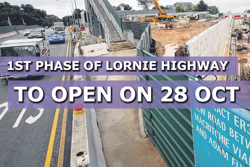 First phase of Lornie Highway opens on 28 October