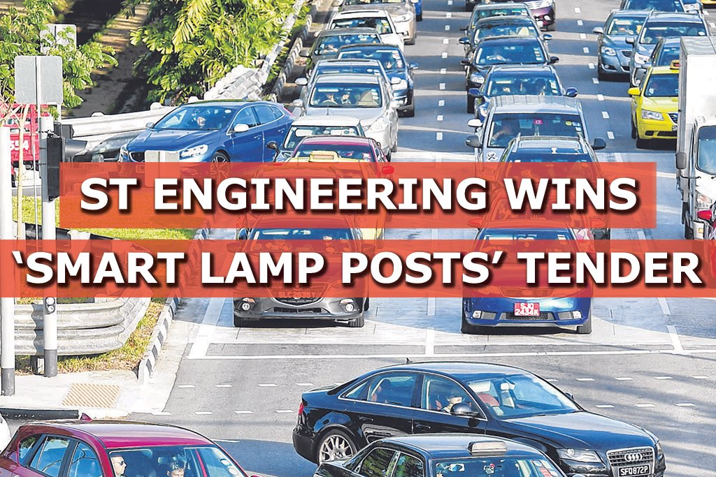 ST Engineering wins $7.5m 'smart lamp posts' tender