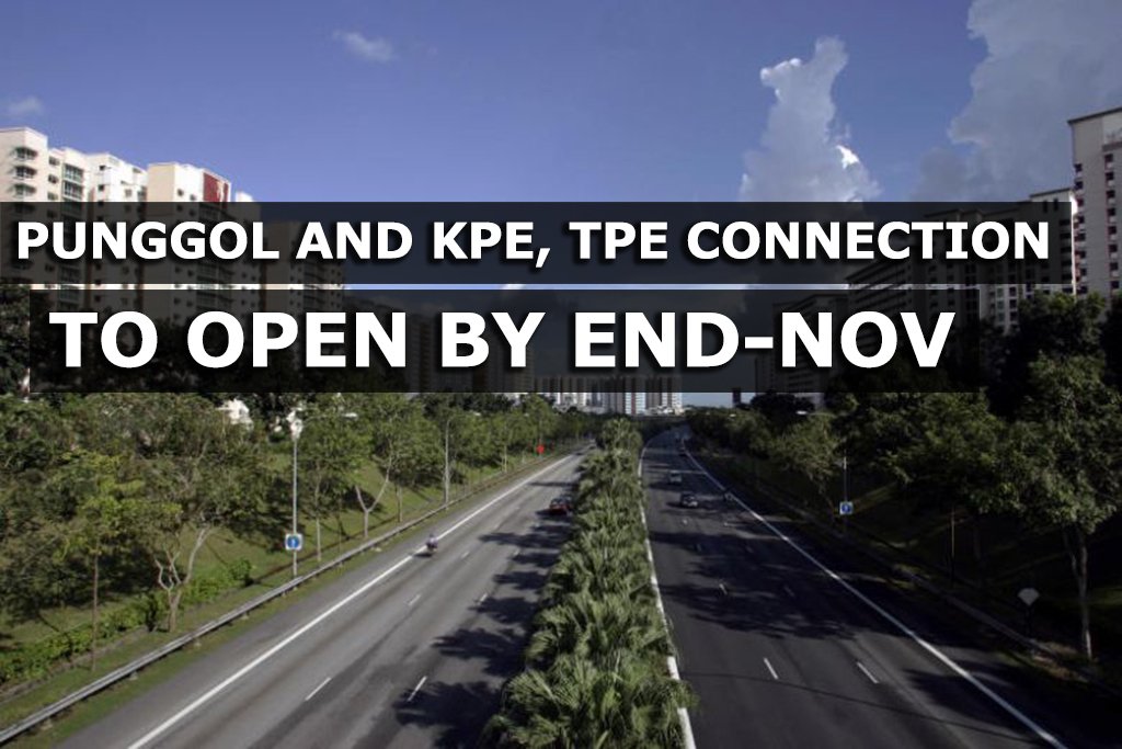 Connection between Punggol and KPE, TPE to open by end-November - Sgcarmart