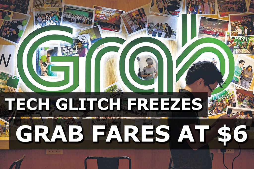 Tech glitch freezes Grab fares at $6