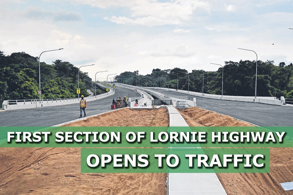 First section of Lornie Highway opens to traffic