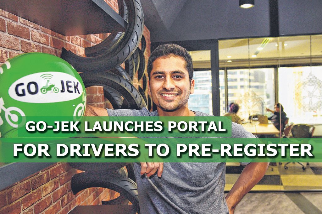Go-Jek launches portal for drivers to pre-register