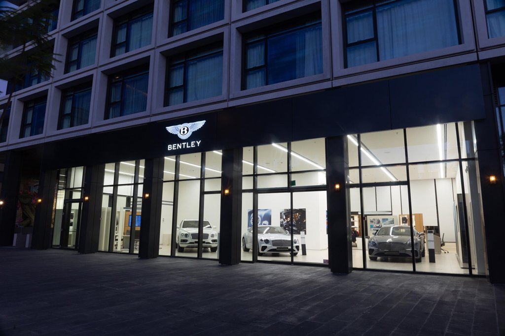 Bentley opens first showroom in Israel - Sgcarmart