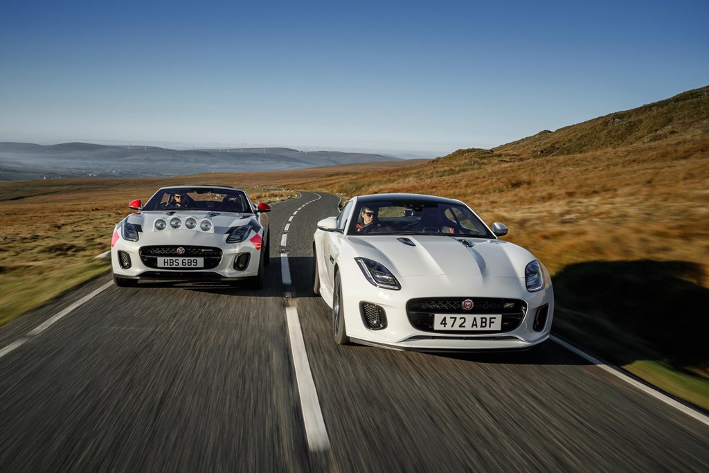 Jaguar F-TYPE rally cars celebrate 70 years of sports car heritage ...