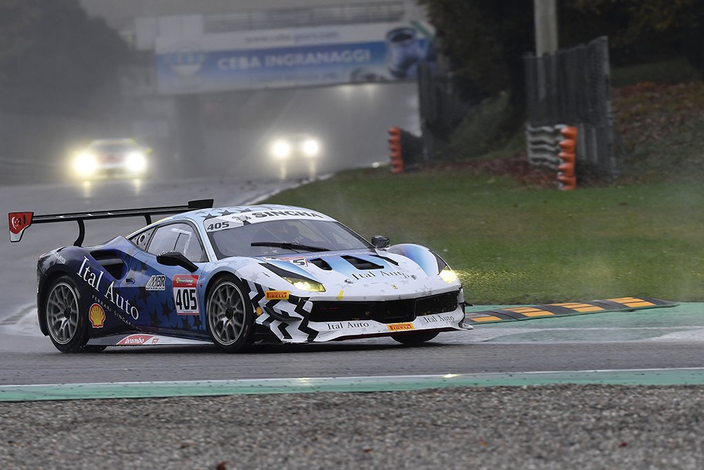 Singapore's Martin Berry nabs Ferrari Challenge podium finish