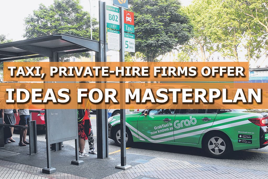 Taxi, private-hire car firms offer ideas for masterplan