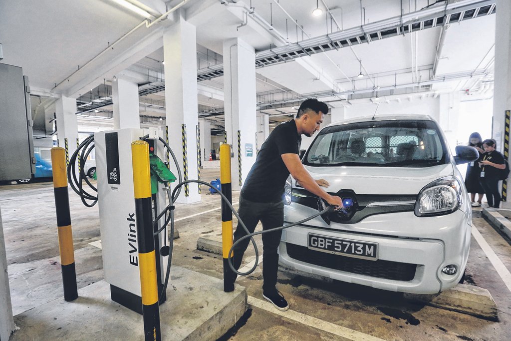 SP Group offers EV full charging in 30 minutes