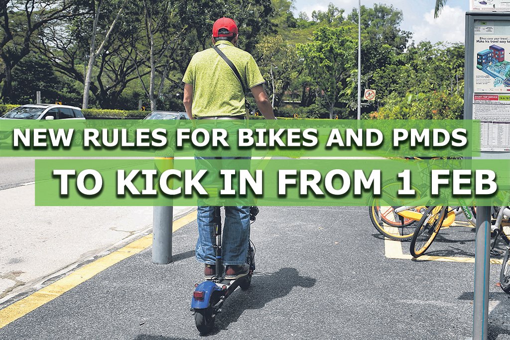Lower speed limit and other new rules for bikes and PMDs to kick in ...