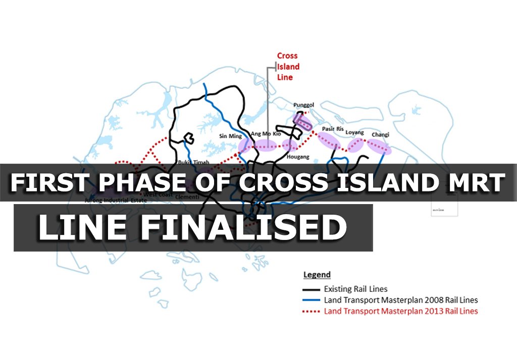 First phase of Cross Island MRT line finalised