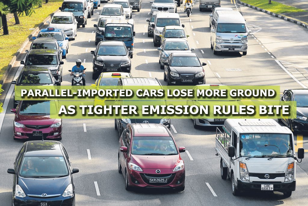 Parallel-imported cars lose more ground as tighter emission rules bite