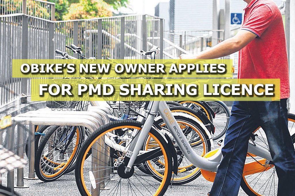 oBike's new owner applies for licence to run PMD service - Sgcarmart