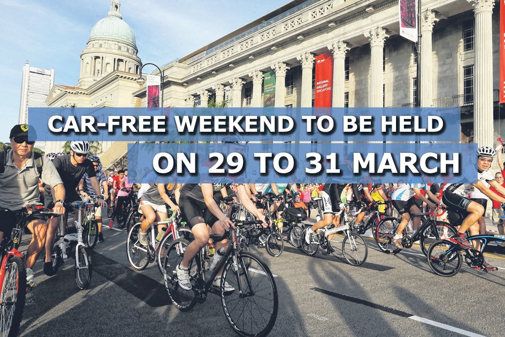 Car-Free Weekend to be held on 29 to 31 March