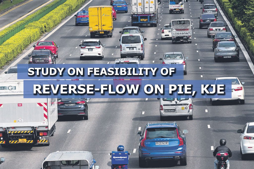 Study on feasibility of reverse flow on PIE, KJE