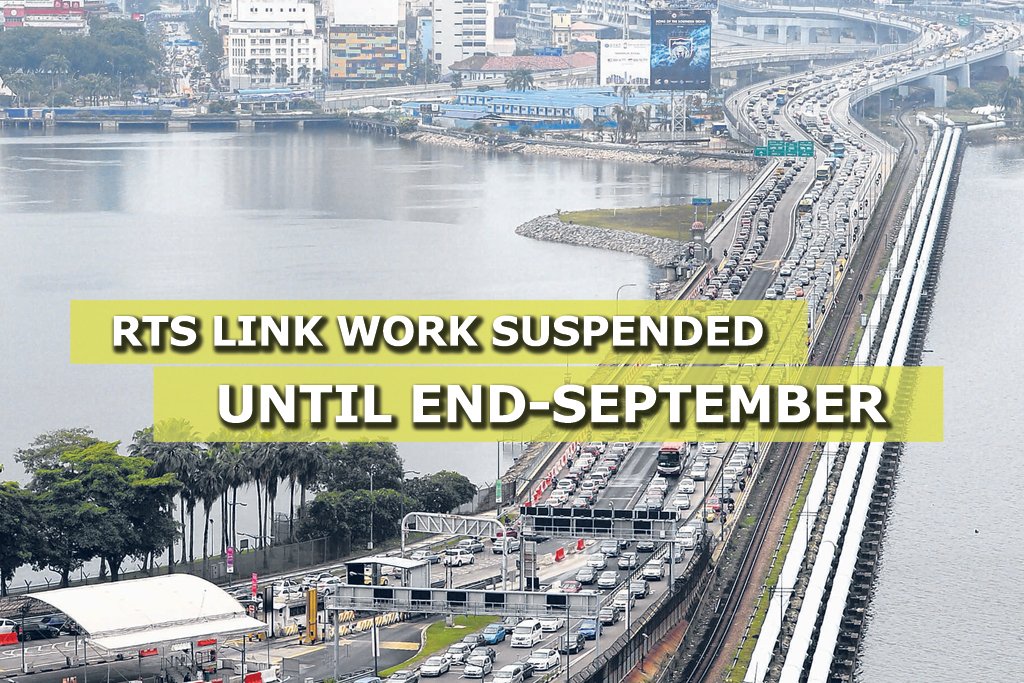 Singapore, KL to suspend Rapid Transit System Link work until end-September