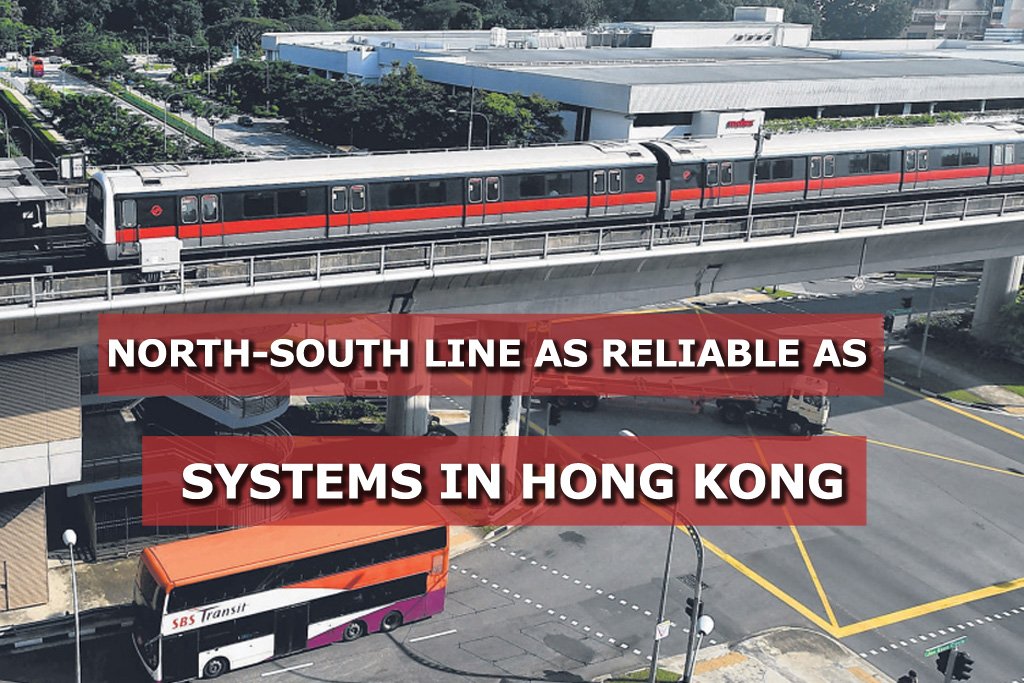 North-South Line as reliable as systems in Hong Kong, Taipei - Sgcarmart