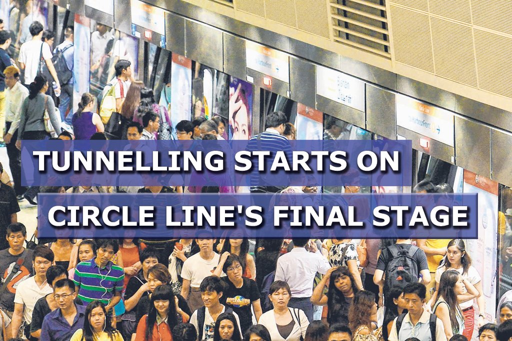Tunnelling starts on Circle Line's final stage, existing line to be ...