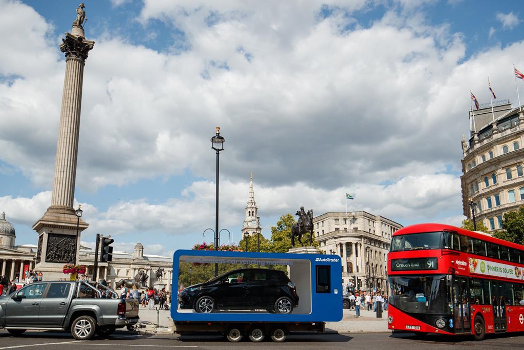 World's first contactless car vending machine launched in the U.K ...