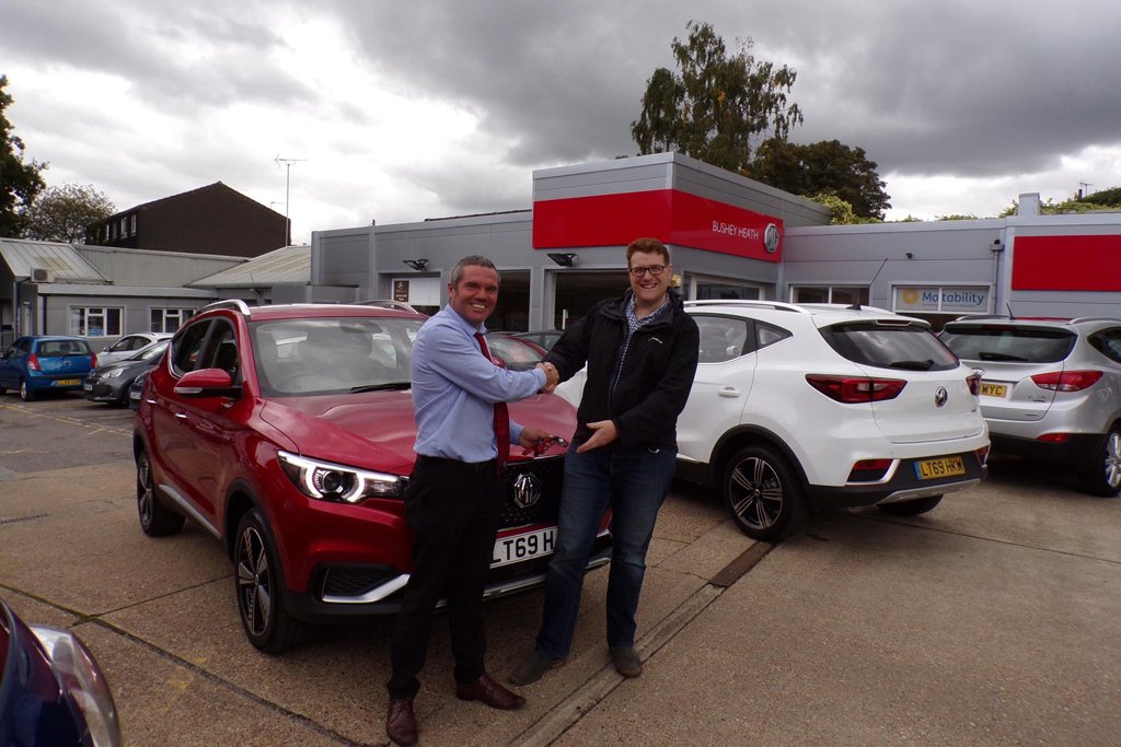 First ever fully electric MG is delivered - Sgcarmart