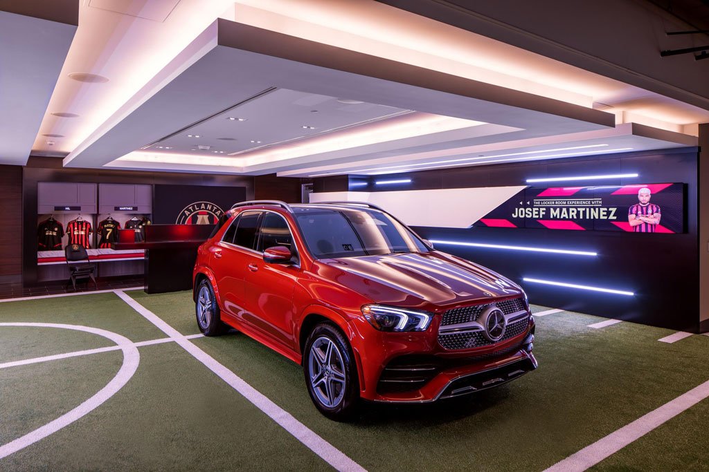 Mercedes-Benz launches augmented reality experience at Atlanta Stadium ...