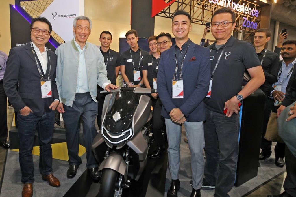Scorpio Electric's e-bike design model unveiled at SWITCH - Sgcarmart