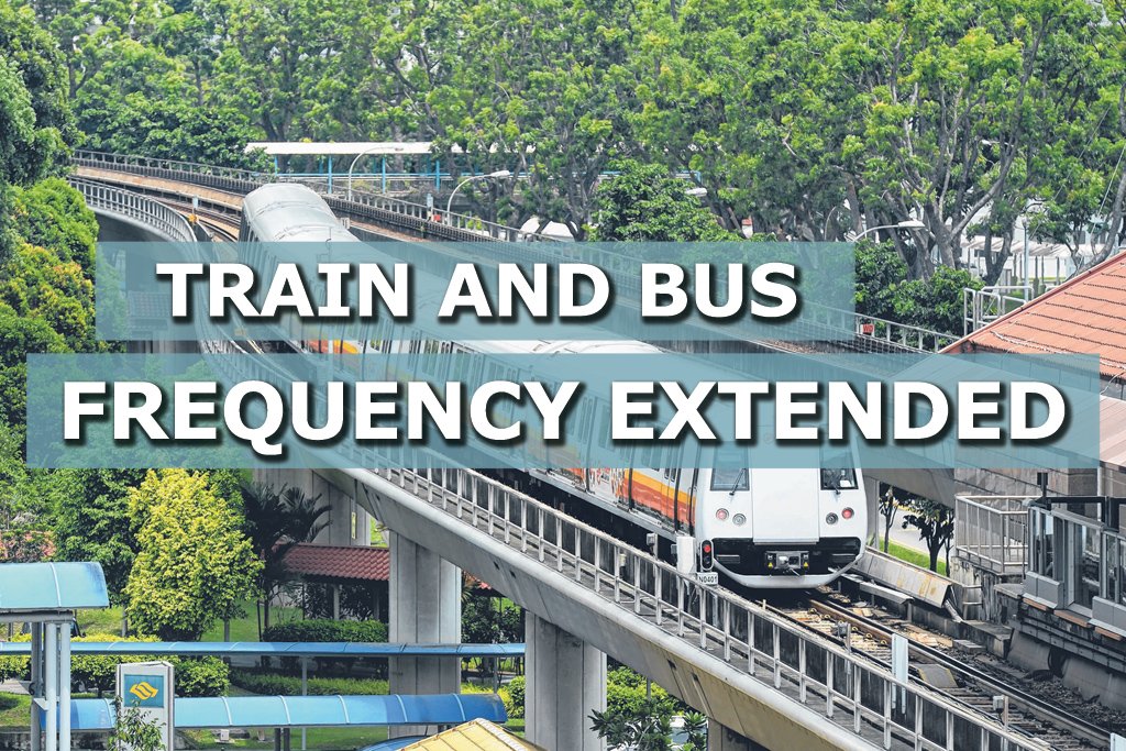 Trains and buses to run at longer intervals - Sgcarmart