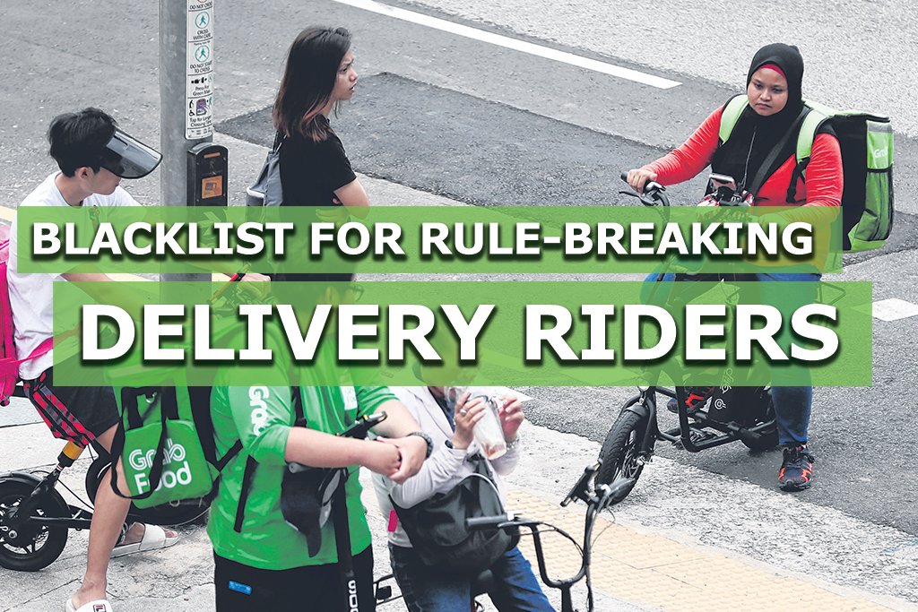 Food delivery riders who breach distancing rules to be blacklisted ...