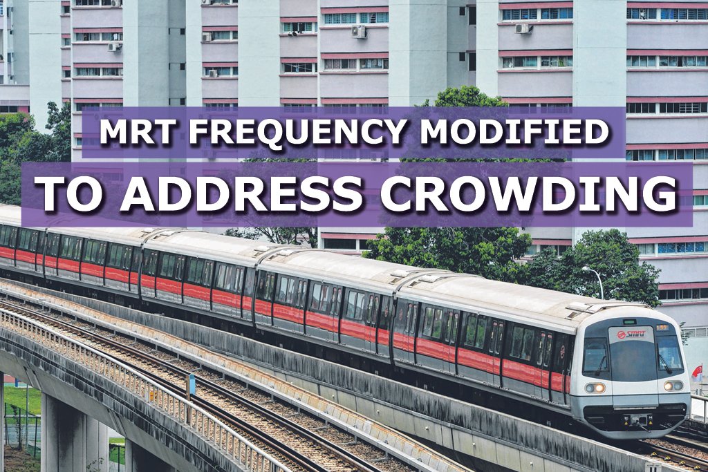 Train frequency modified to ease crowding - Sgcarmart